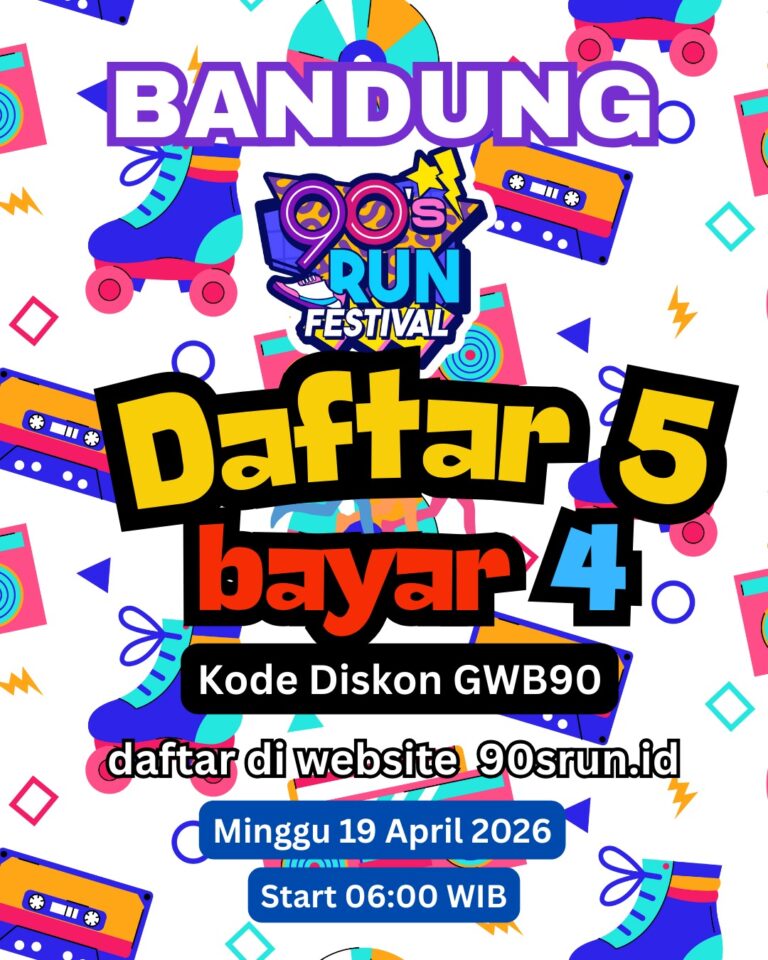 Bandung 90s Run Festival 2025 | Jawa Barat - JadwalLari.id