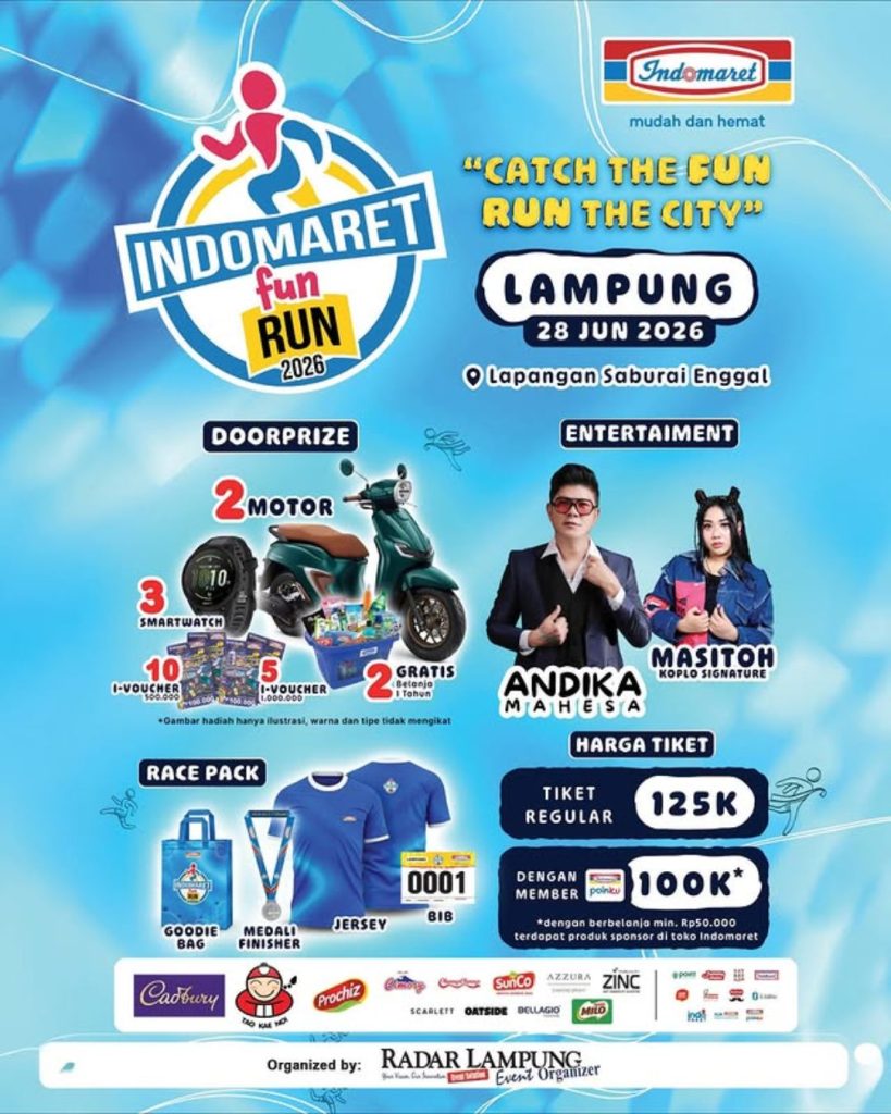 Indomaret Fun Run 2026 Manado | Manado - JadwalLari.id