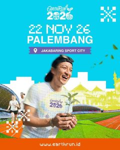 Earth Run 2026 Palembang | Sumatera Selatan - JadwalLari.id