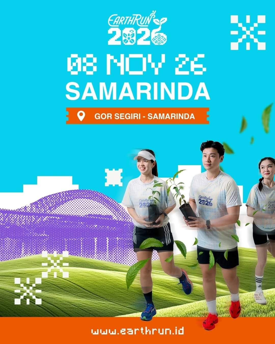 Earth Run 2026 Samarinda | Kalimantan Timur - JadwalLari.id